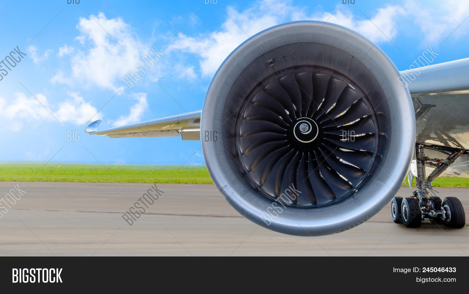 Aircraft Jet Engine Image & Photo (Free Trial) | Bigstock