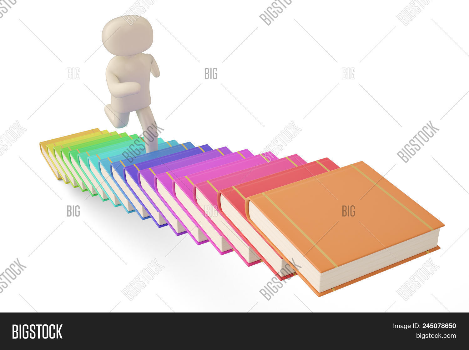 Run Character On Image & Photo (Free Trial) | Bigstock