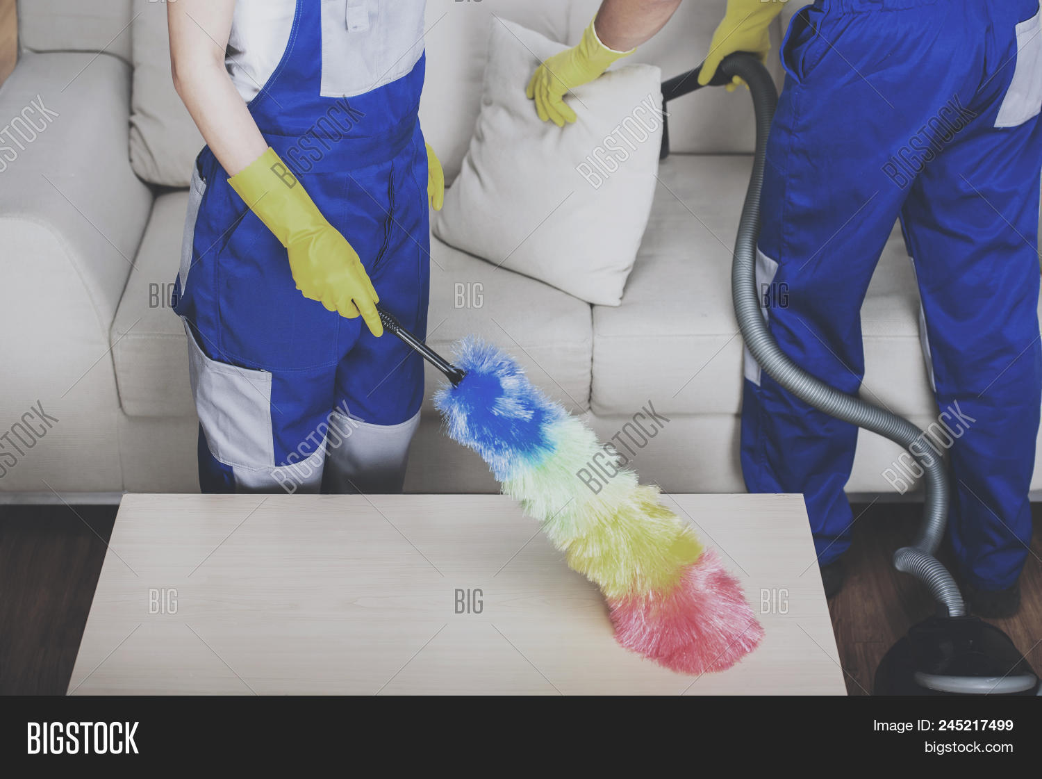Woman Wiping Table Image & Photo (Free Trial) | Bigstock