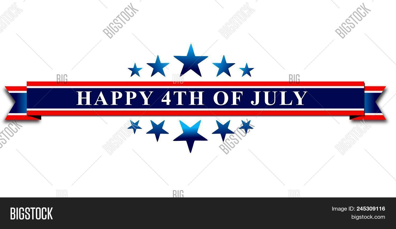 Happy 4th July Usa Image & Photo (Free Trial) | Bigstock