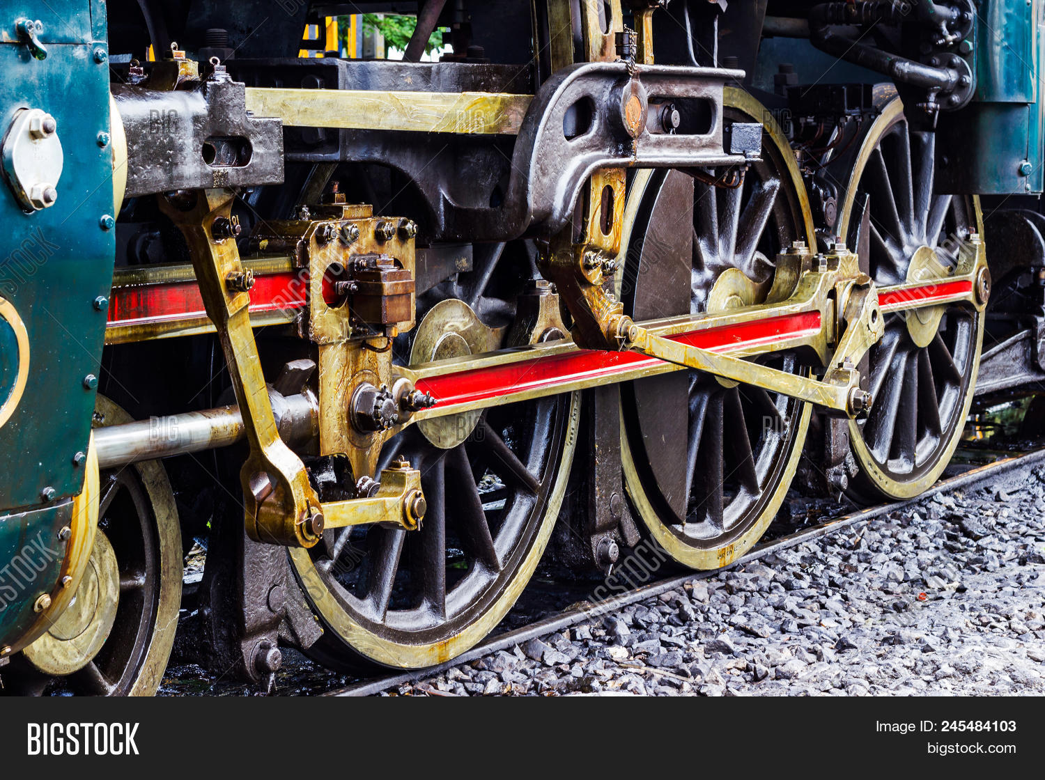 Train Wheel. Steam Image & Photo (Free Trial) | Bigstock