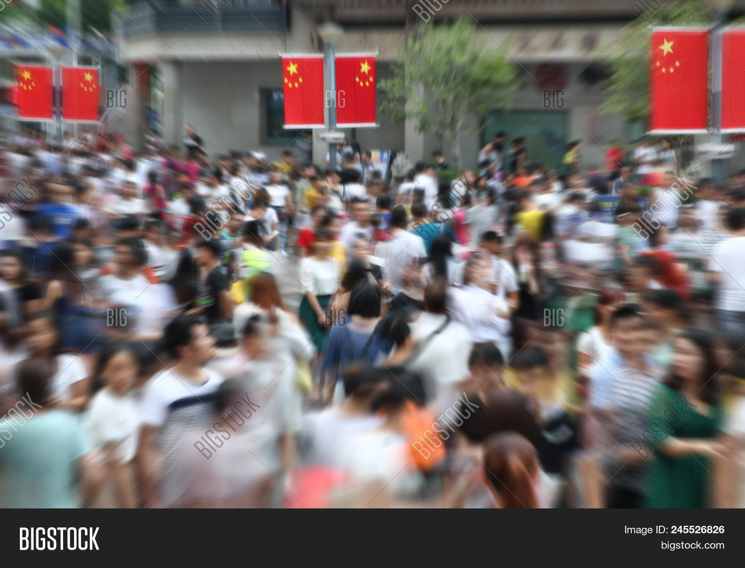 Crowds Shenzhen, China Image & Photo (Free Trial) | Bigstock