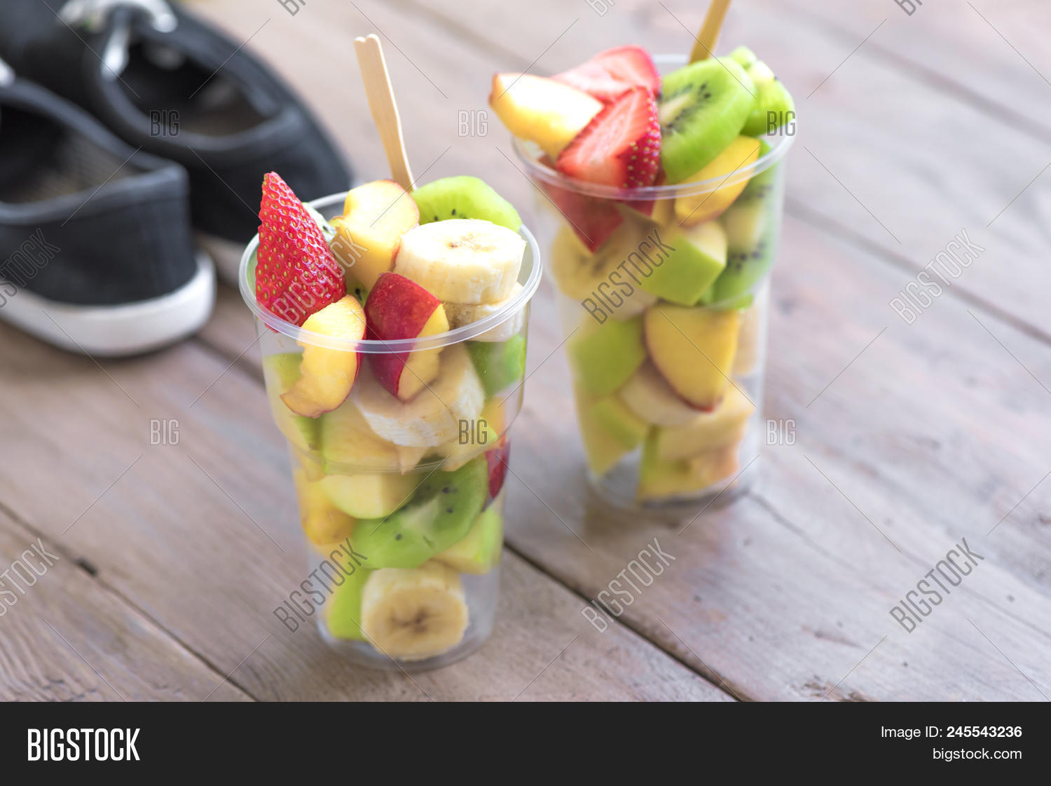 Fruit Salad Takeaway Image & Photo (Free Trial) | Bigstock