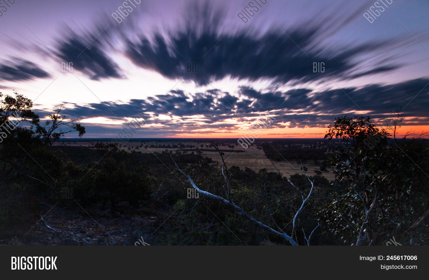 Long Exposure Clouds Image & Photo (Free Trial) | Bigstock