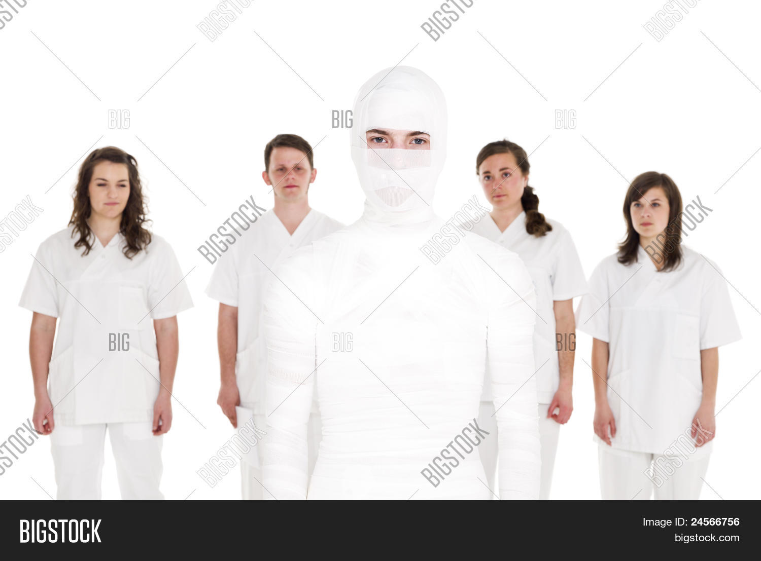 Patient Front Image & Photo (Free Trial) | Bigstock