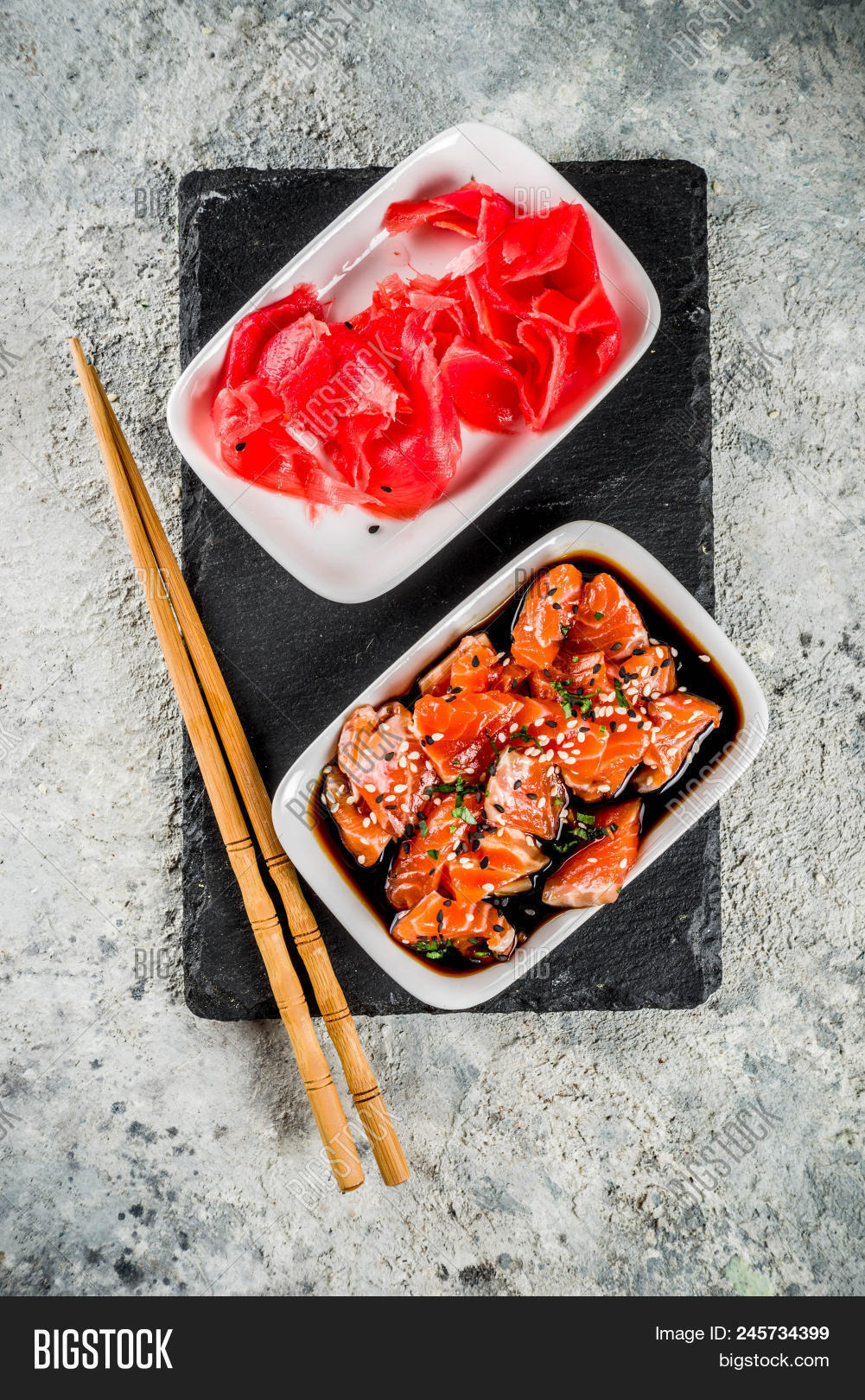Salmon Sashimi Image & Photo (Free Trial) | Bigstock