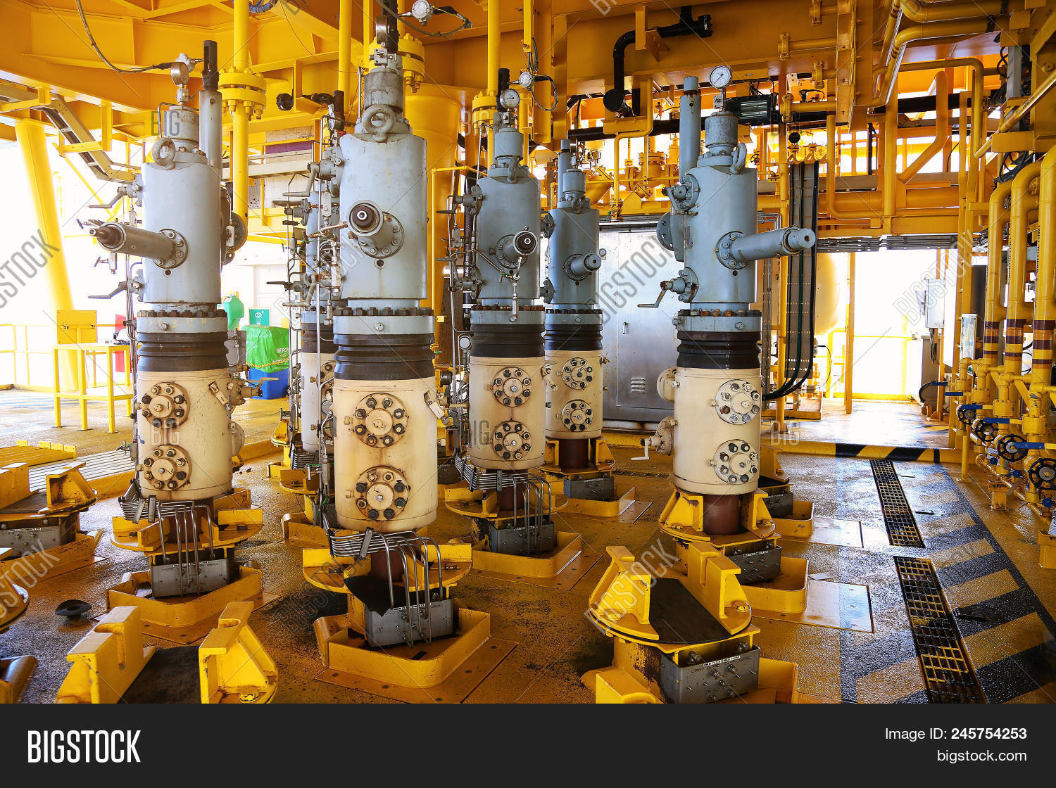 Wellhead On Remote Image & Photo (Free Trial) | Bigstock