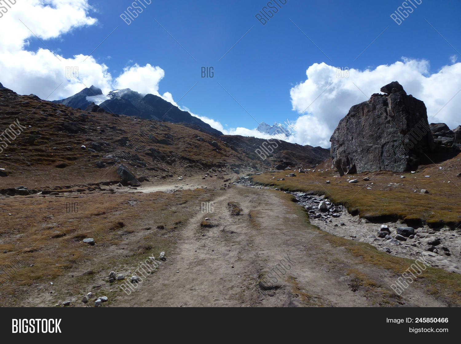 Gorak Shep Valley, Image & Photo (Free Trial) | Bigstock