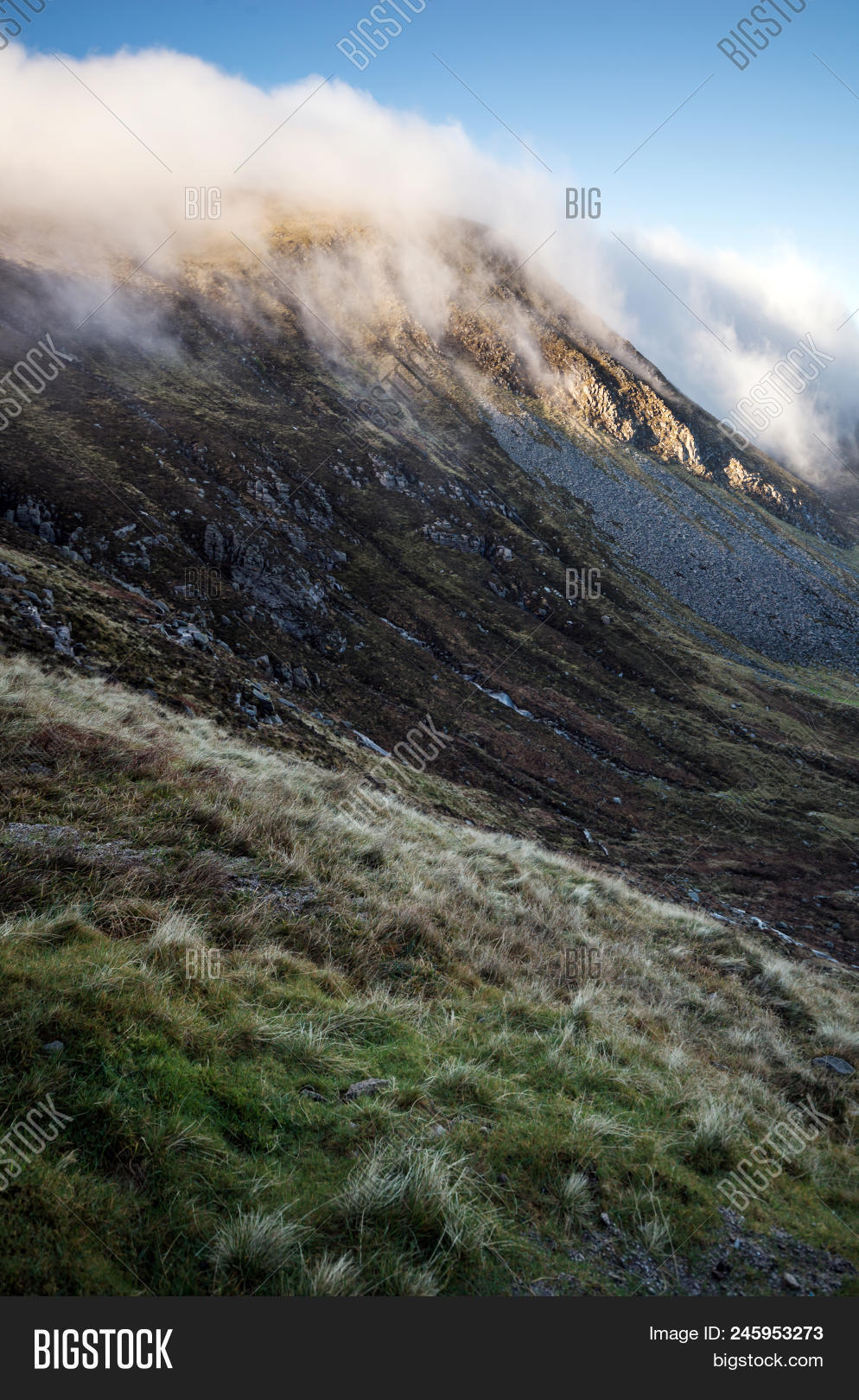 Low Lying Cloud Hares Image & Photo (Free Trial) | Bigstock