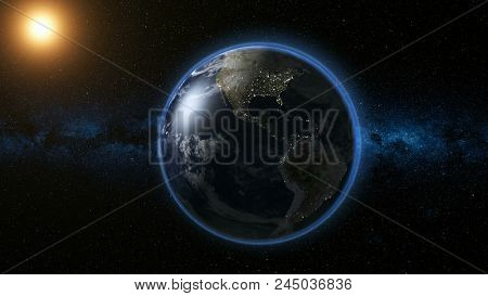 Space View On Planet Image & Photo (Free Trial) | Bigstock