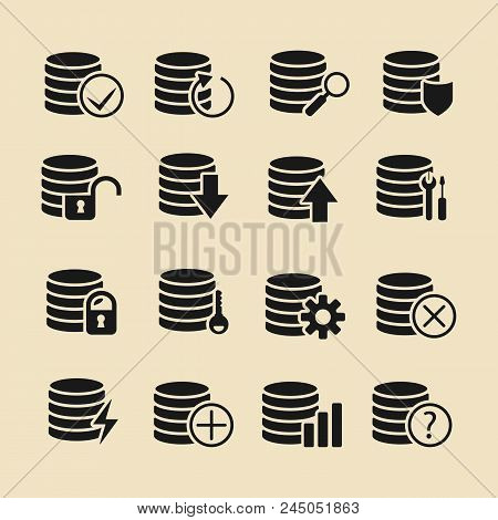 Database Small Vector & Photo (Free Trial) | Bigstock