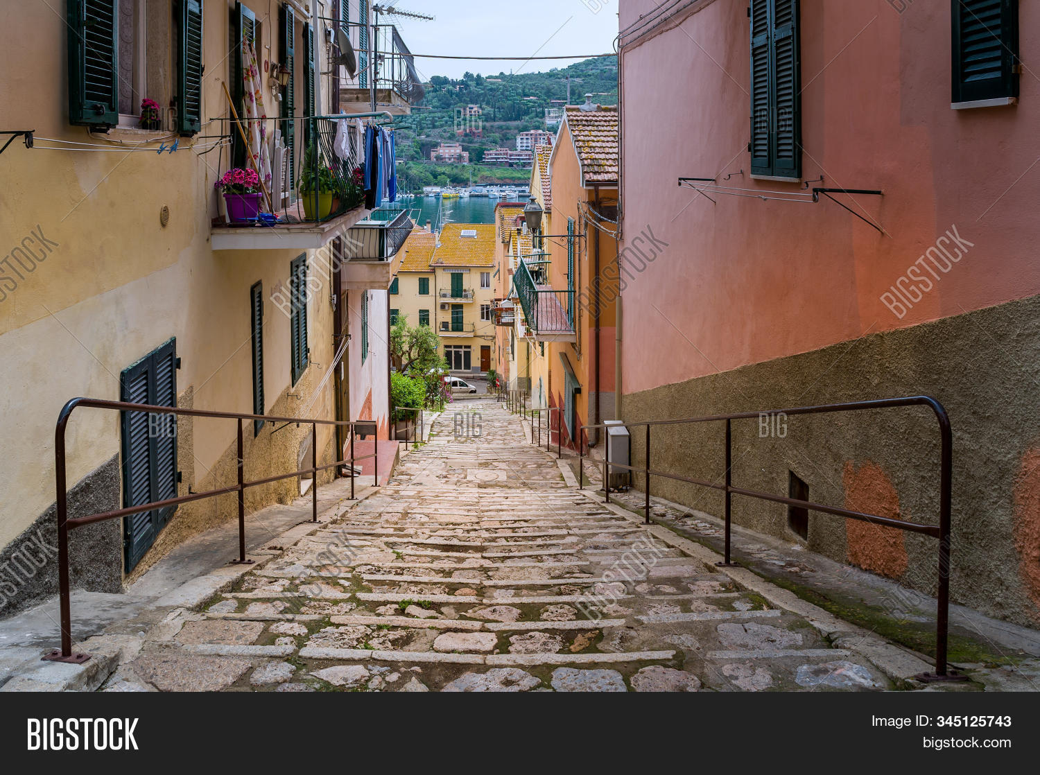 Old Town Downhill Image & Photo (Free Trial) | Bigstock