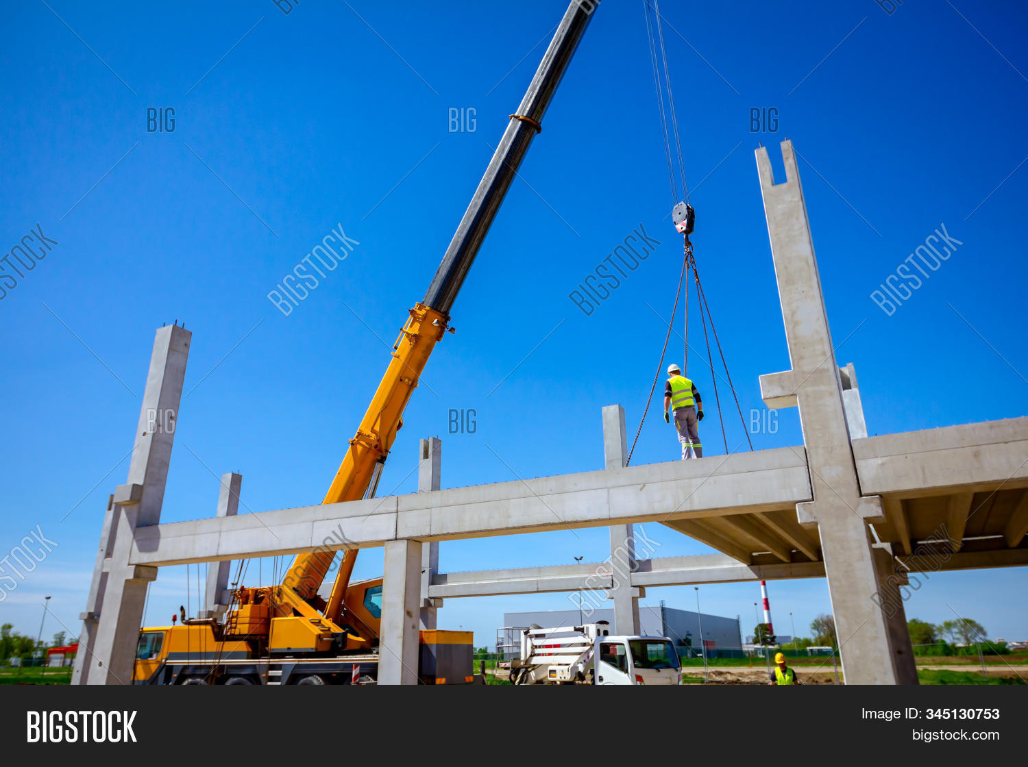 Worker Helping Mobile Image & Photo (Free Trial) | Bigstock