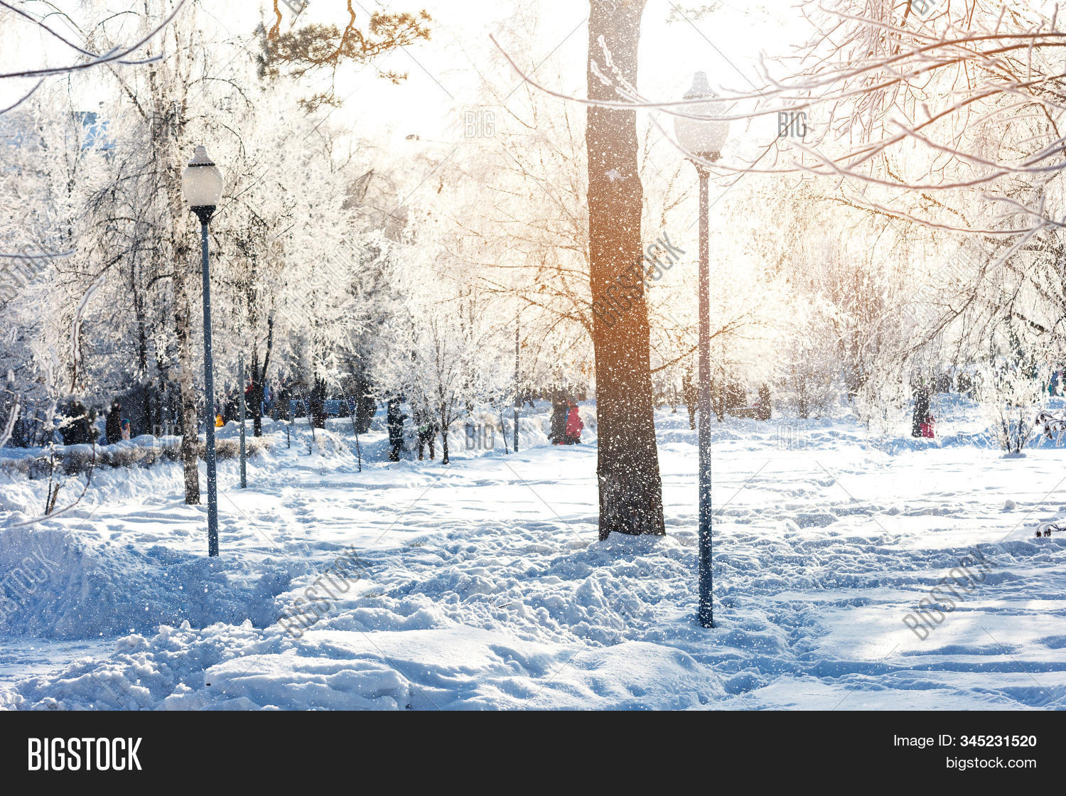 Winter Landscape City Image & Photo (Free Trial) | Bigstock