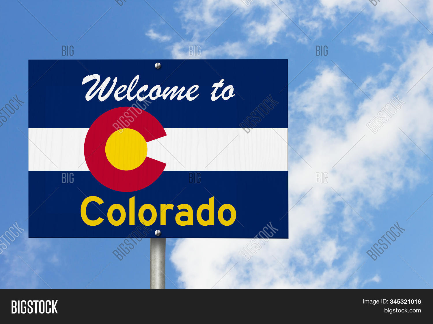 Welcome State Colorado Image & Photo (Free Trial) | Bigstock