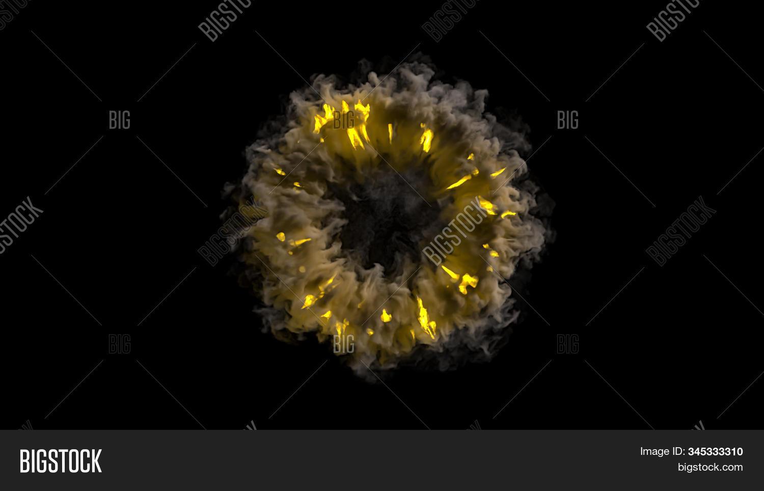 Fire Ring Smoke, Image & Photo (Free Trial) | Bigstock