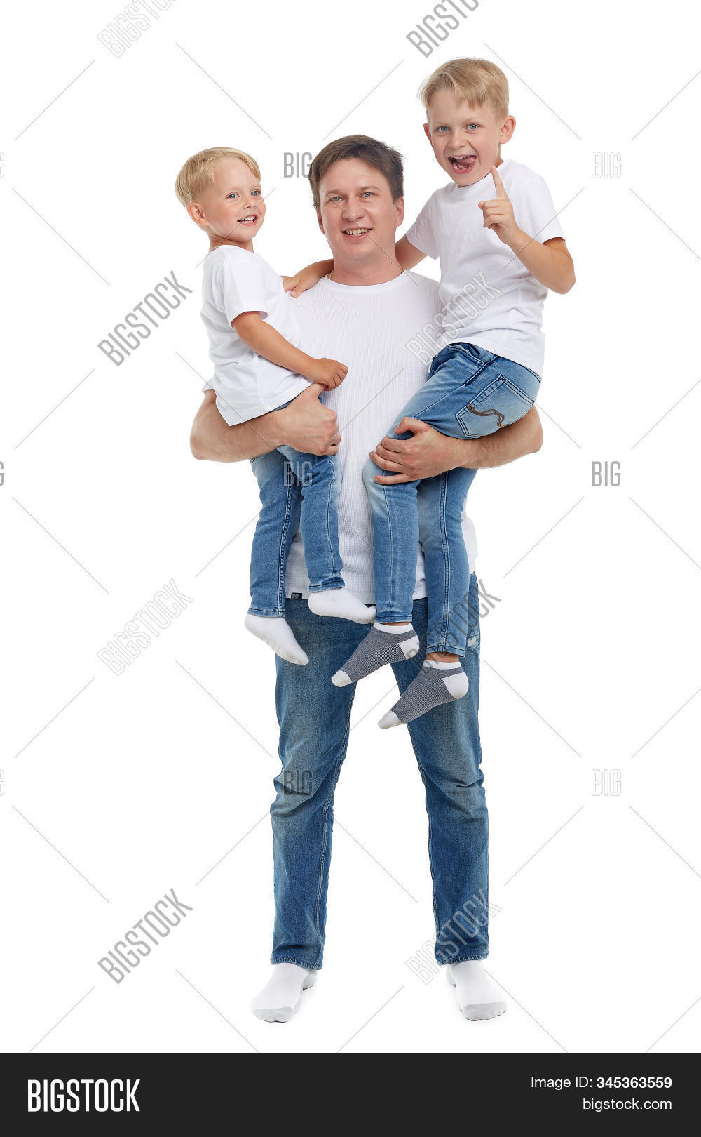 Friendly Family. Young Image & Photo (Free Trial) | Bigstock