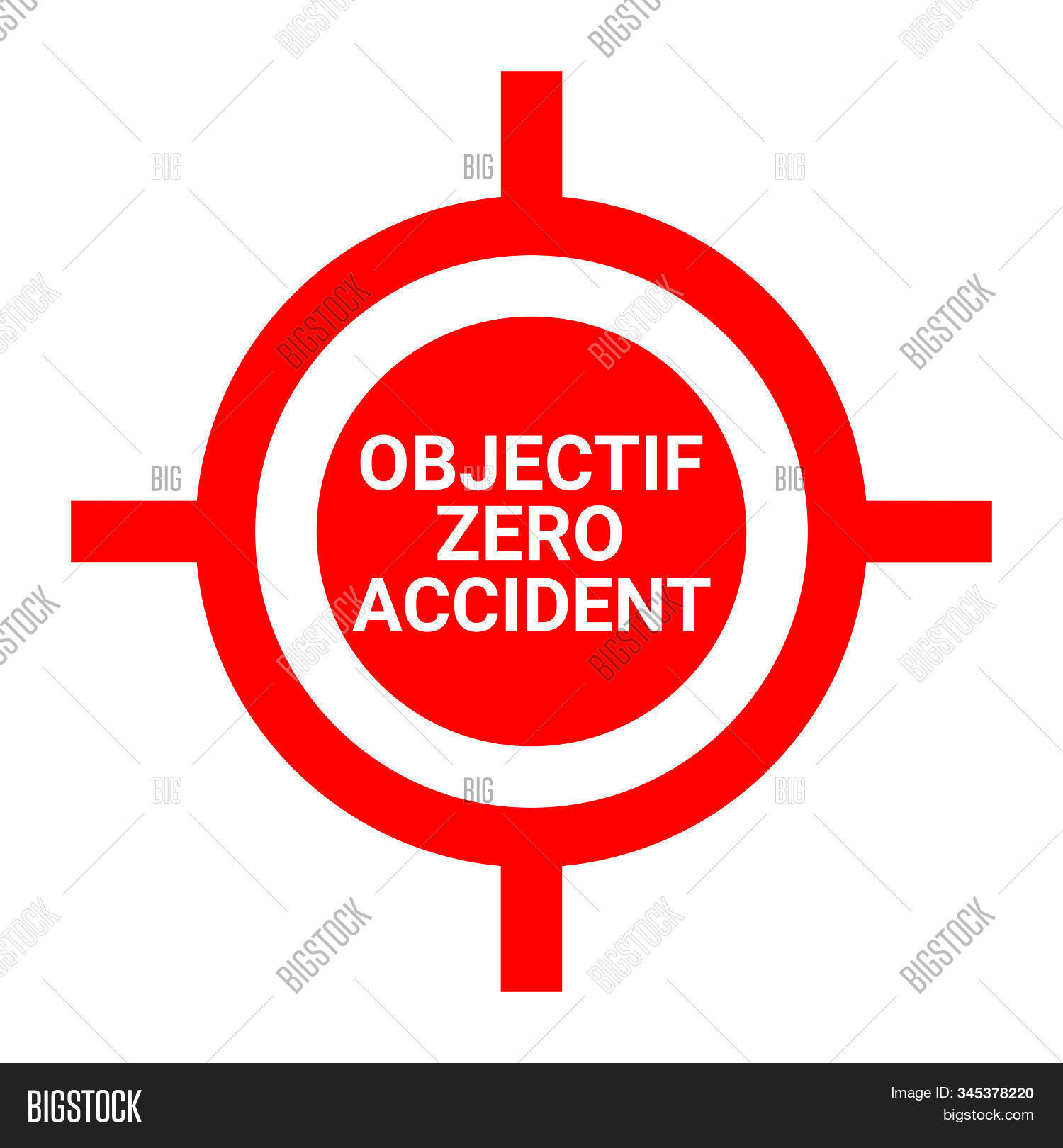 Zero Accident Target Image & Photo (Free Trial) | Bigstock