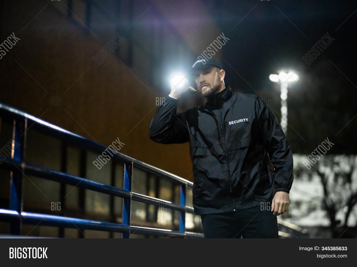 Security Guard Walking Image & Photo (Free Trial) | Bigstock