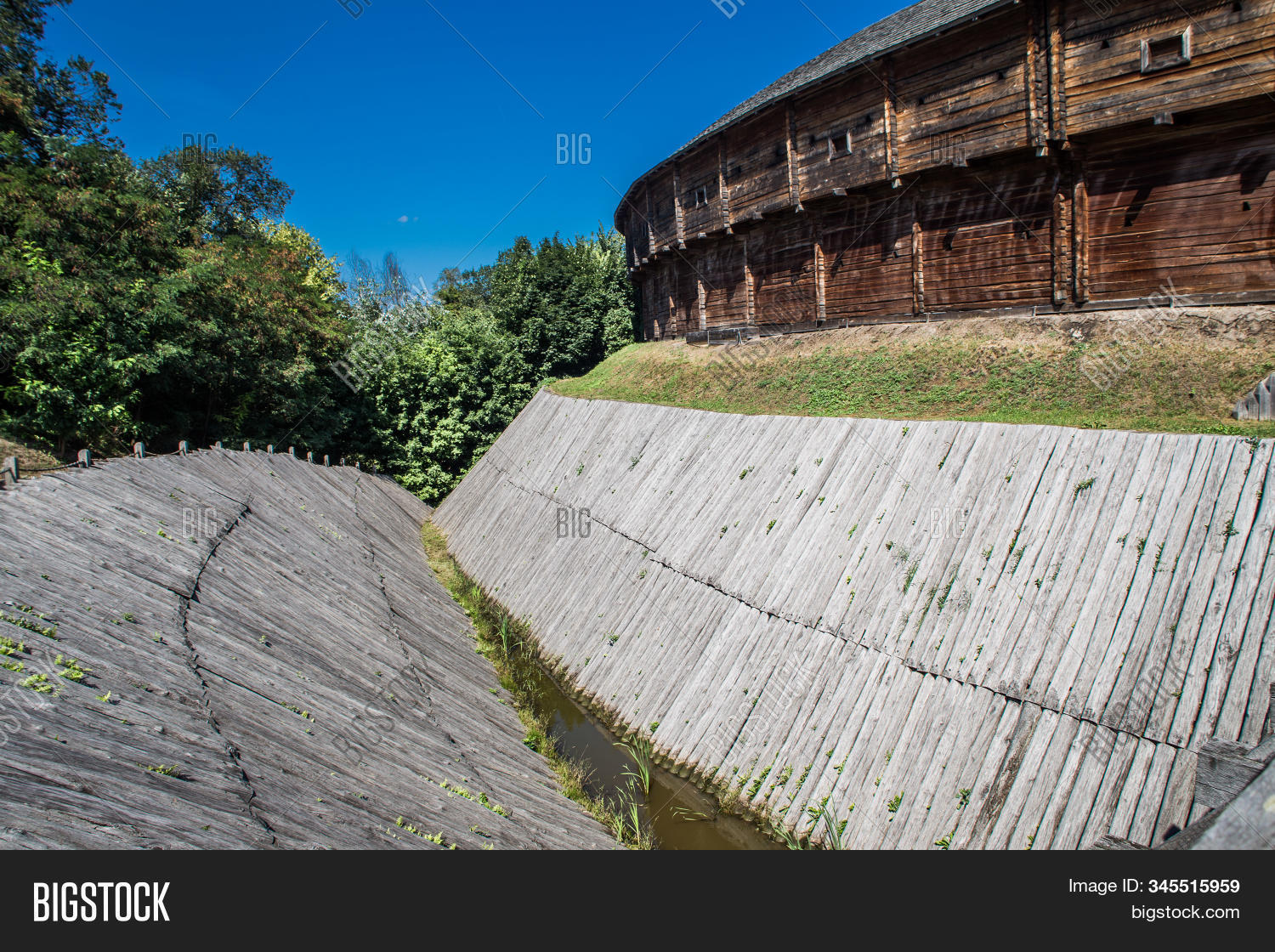 Wooden Moat Outside Image & Photo (Free Trial) | Bigstock