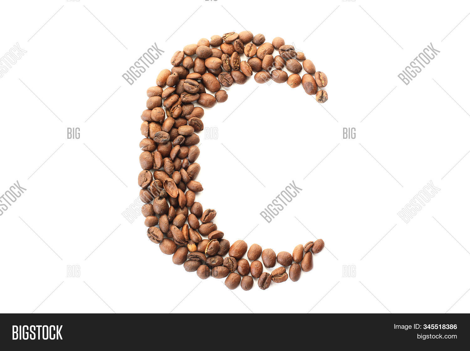 Coffee Beans. Letter C Image & Photo (Free Trial) | Bigstock