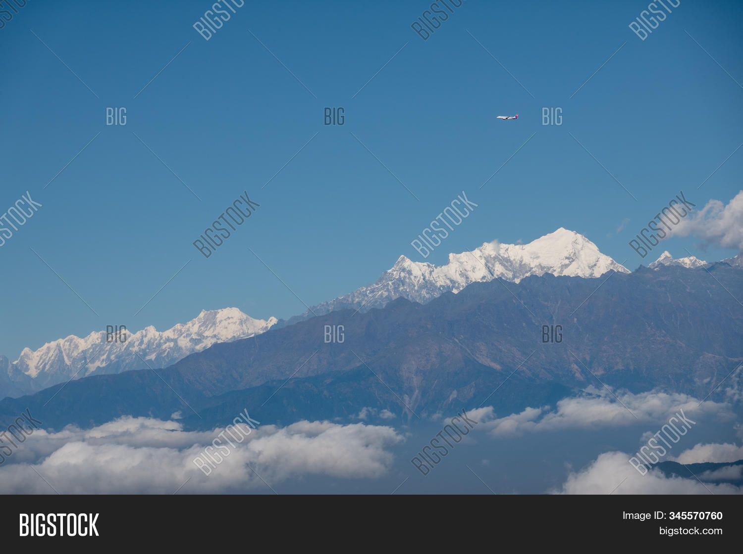 Nepal Airlines Flying Image & Photo (Free Trial) | Bigstock