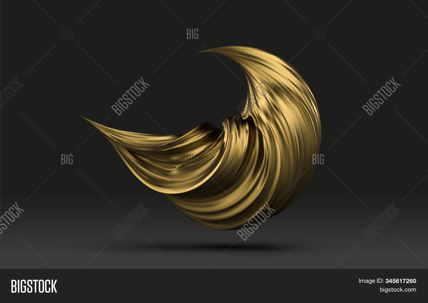 Abstract Paint 3d Wave Image & Photo (Free Trial) | Bigstock