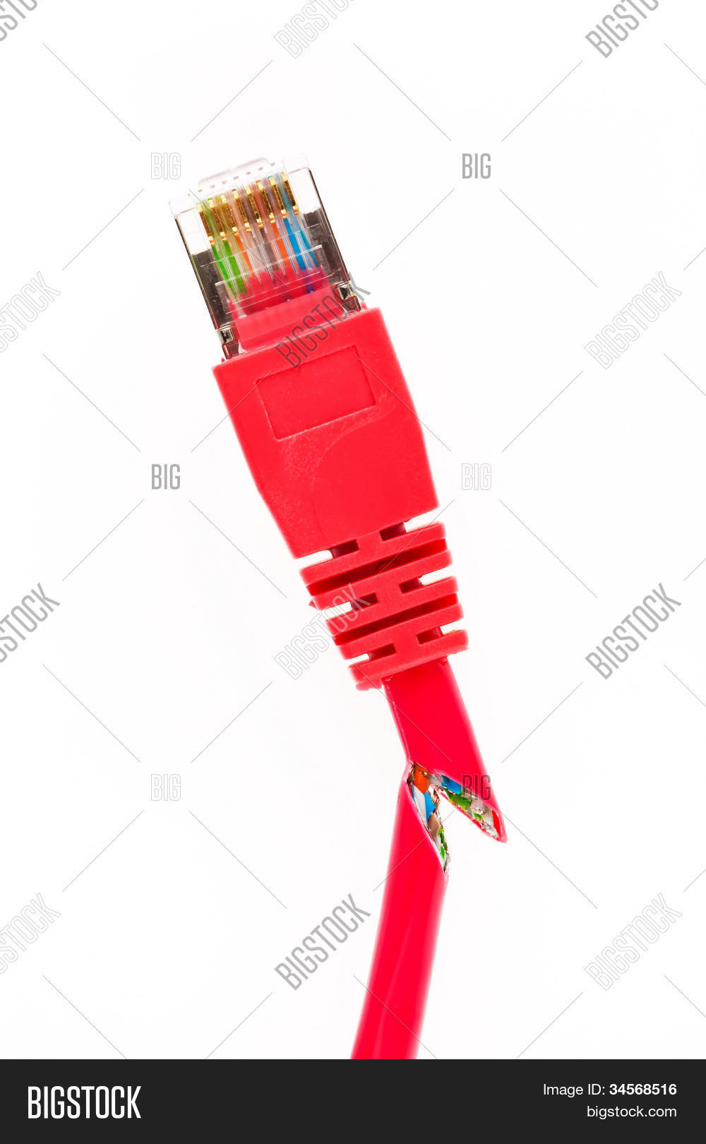 Red Wire Network Image & Photo (Free Trial) | Bigstock
