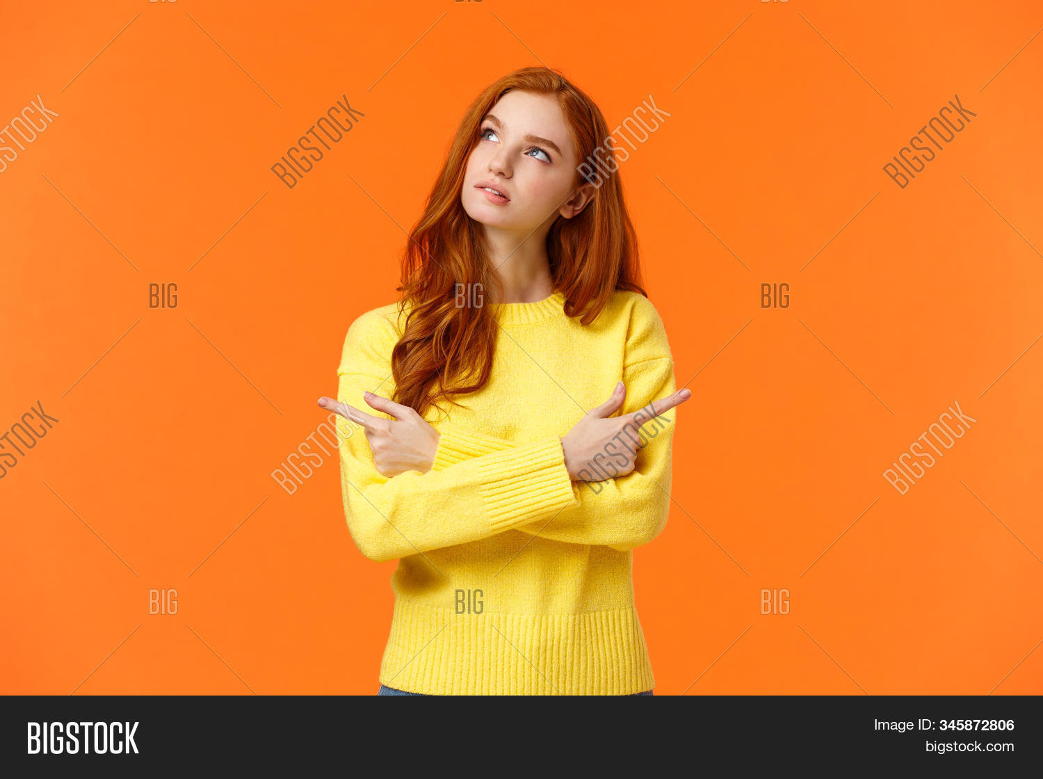 Pensive Girl Trying Image & Photo (Free Trial) | Bigstock