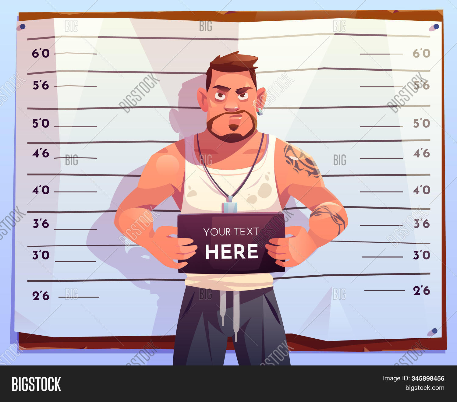 Criminal Mugshot Front Image & Photo (Free Trial) | Bigstock