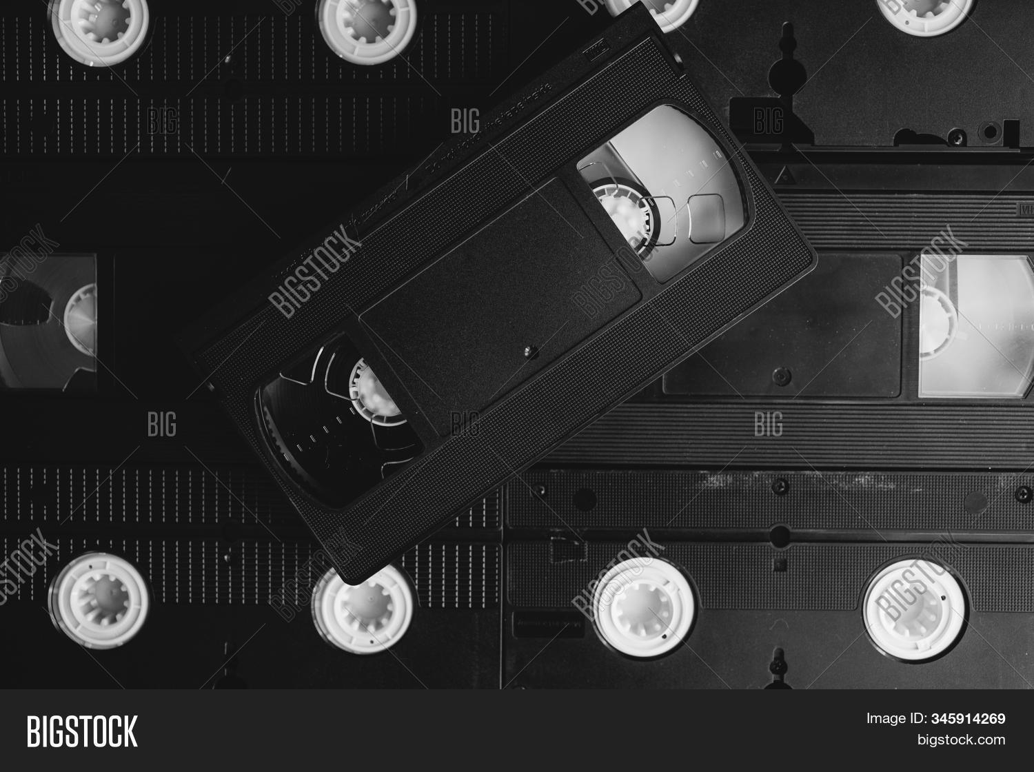 Stack Vhs Video Tapes Image & Photo (Free Trial) | Bigstock