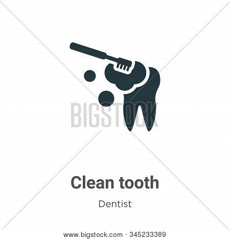 Clean Tooth Icon Vector & Photo (Free Trial) | Bigstock