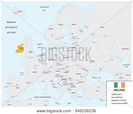 Location Ireland On Vector & Photo (Free Trial) | Bigstock
