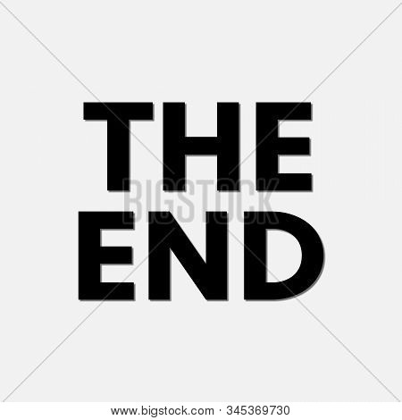 White End Handwritten Vector & Photo (Free Trial) | Bigstock