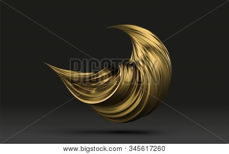 Abstract Paint 3d Wave Image & Photo (Free Trial) | Bigstock