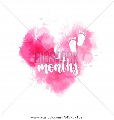9 Months - Vector & Photo (Free Trial) | Bigstock