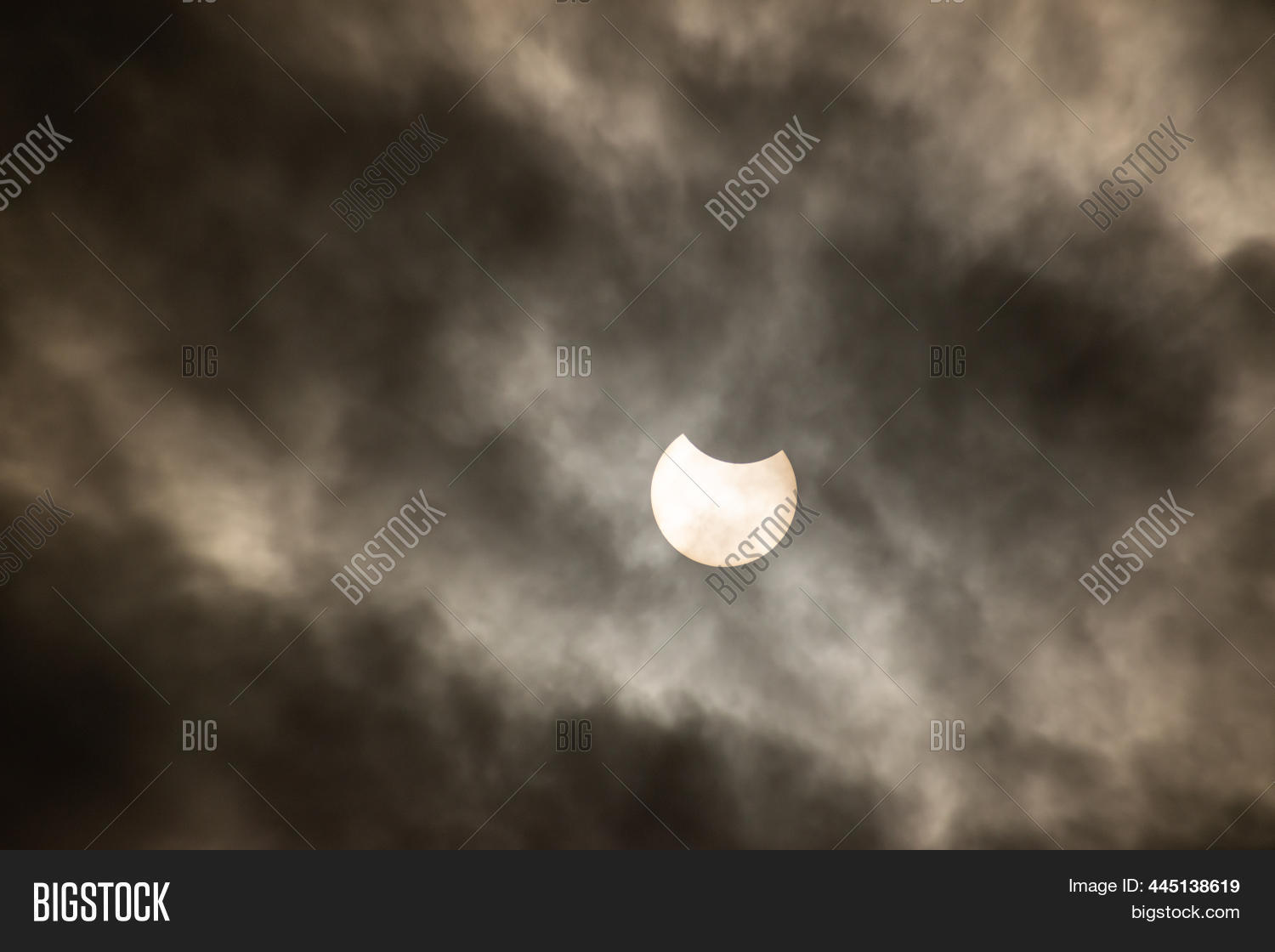 Phase Solar Eclipse Image & Photo (Free Trial) | Bigstock
