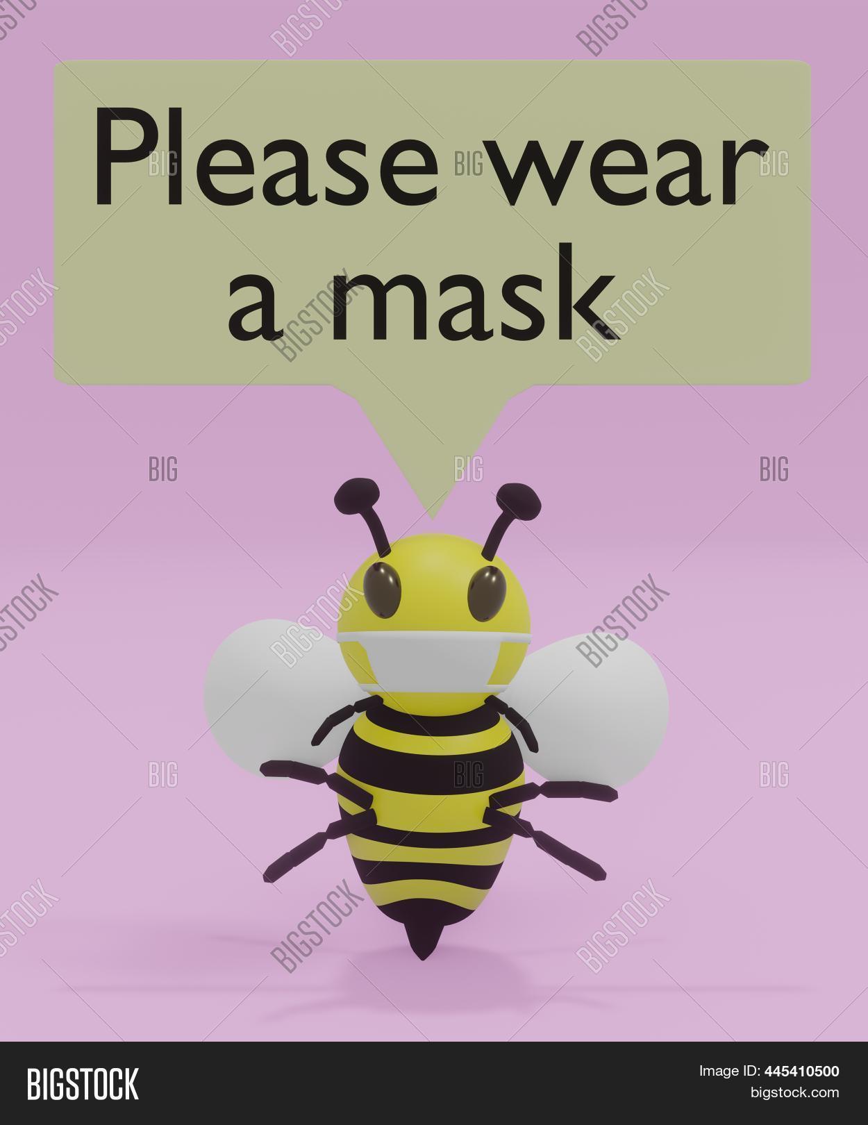 3d Render Bee Wearing Image & Photo (Free Trial) | Bigstock