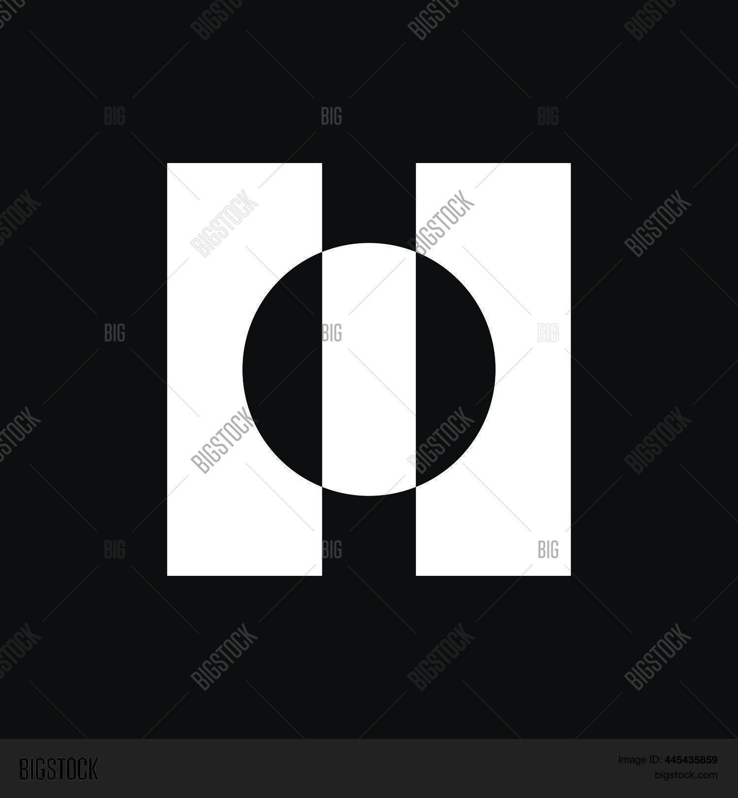 H Letter Symbol. H Vector & Photo (Free Trial) | Bigstock