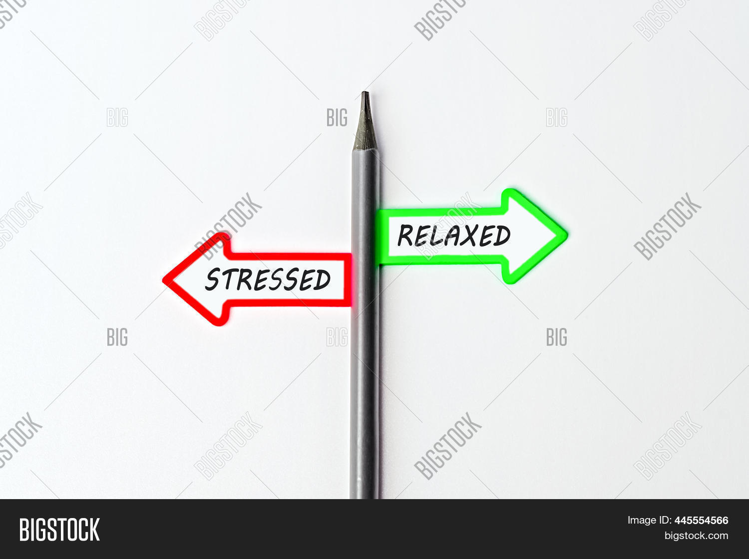 Stressed Vs Relaxed. Image & Photo (Free Trial) | Bigstock