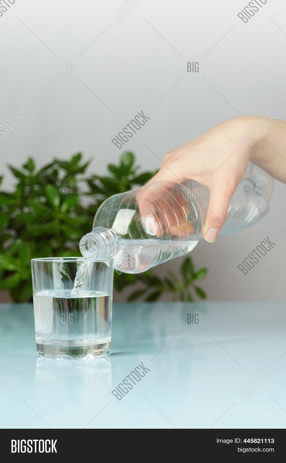 Hand Pours Drinking Image & Photo (Free Trial) | Bigstock