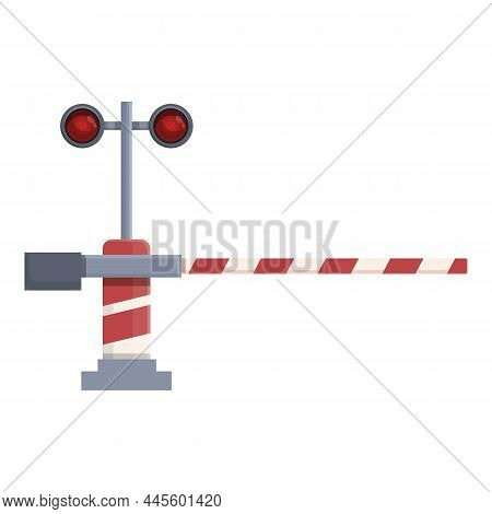 Railroad Icon Cartoon Vector & Photo (Free Trial) | Bigstock