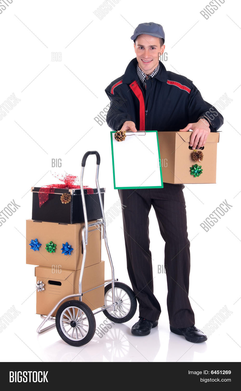Postman Christmas Image & Photo (Free Trial) | Bigstock