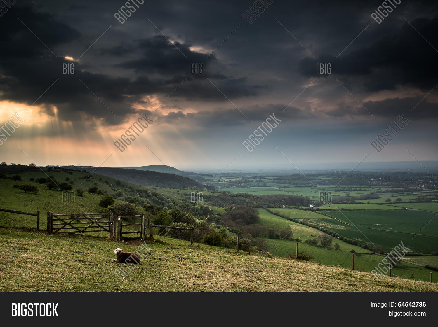 Sunset Landscape Image & Photo (Free Trial) | Bigstock