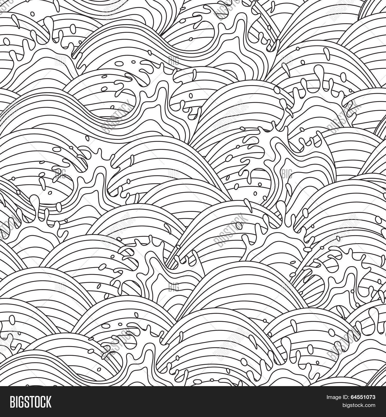 Sea Wave Background. Vector & Photo (Free Trial) | Bigstock