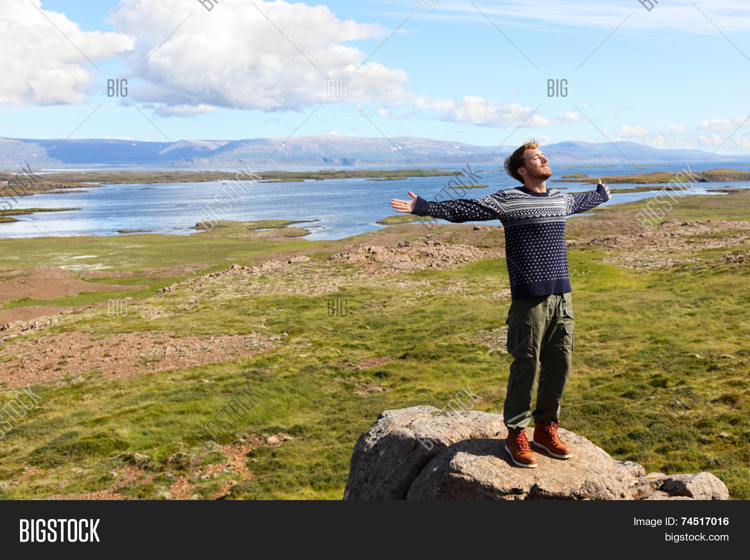 Freedom Man Nature On Image & Photo (Free Trial) | Bigstock