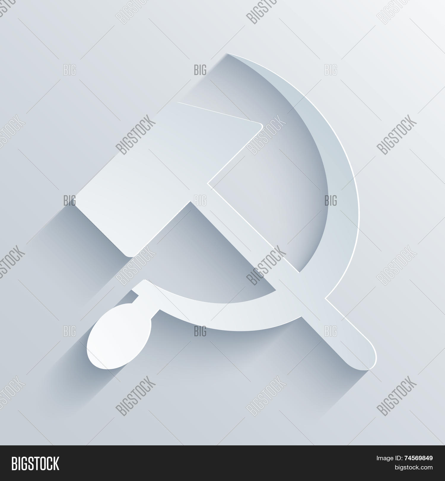 Vector Modern Sickle Vector & Photo (Free Trial) | Bigstock