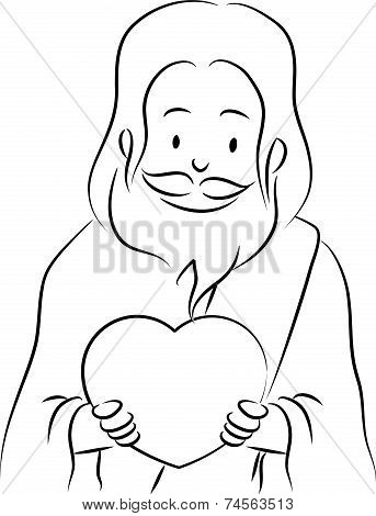 Jesus Love Vector & Photo (Free Trial) | Bigstock