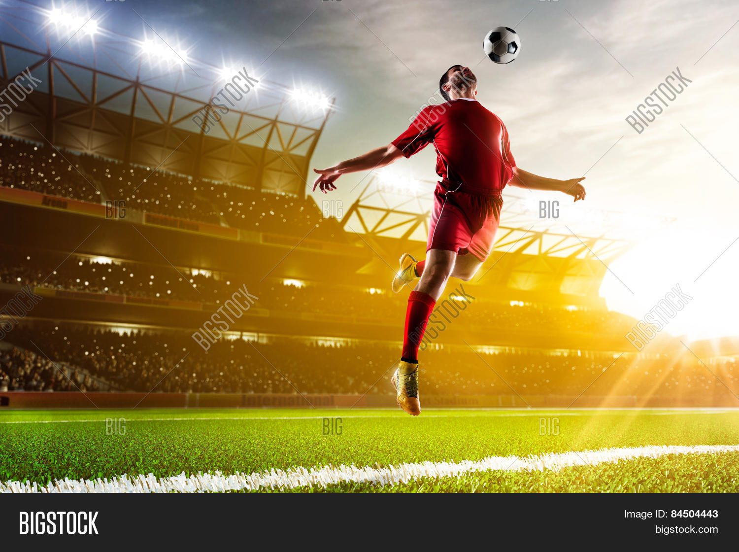 Soccer Player Action Image & Photo (Free Trial) | Bigstock