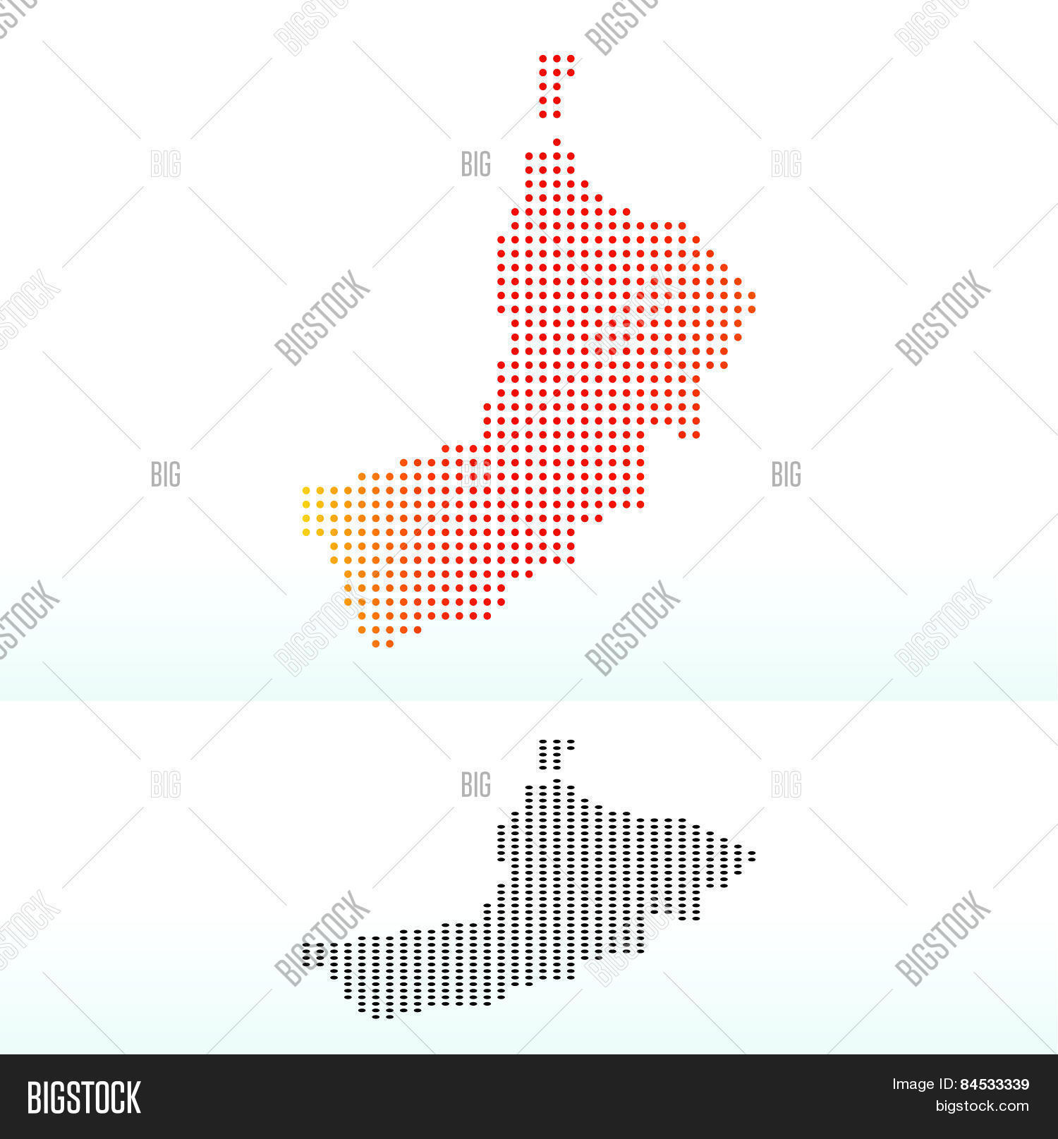 Map Sultanate Oman Vector & Photo (Free Trial) | Bigstock